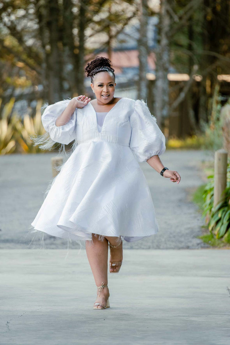 Angelic White Dress – QhawekaziStyles